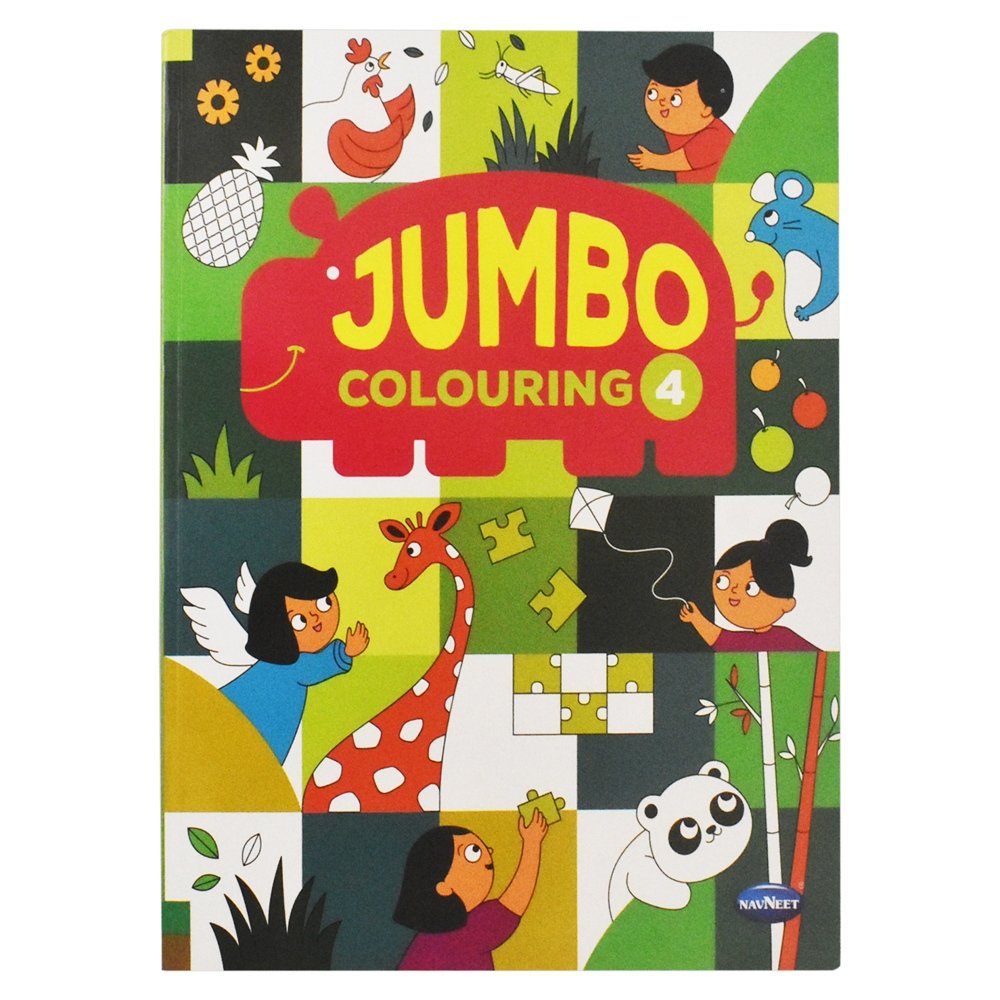 Navneet Jumbo Colouring Book – 160 Pages: 1 unit - Sukhindia